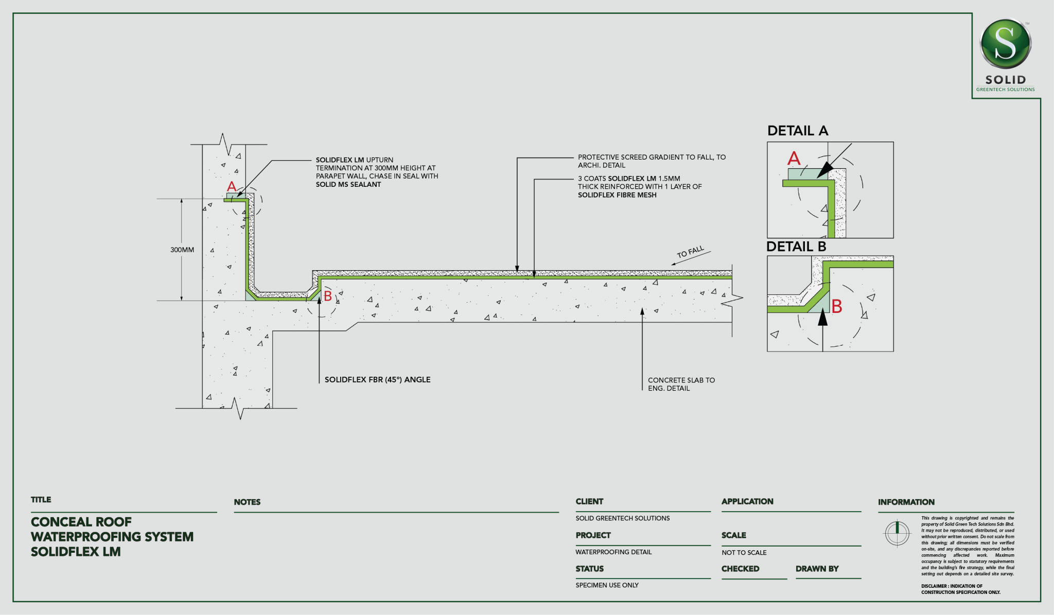 SOLIDFlex LM (Liquid Membrane) - Solid Solutions (M) Sdn Bhd